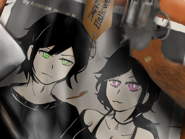 The coffin of Andy and Lily - ibisPaint