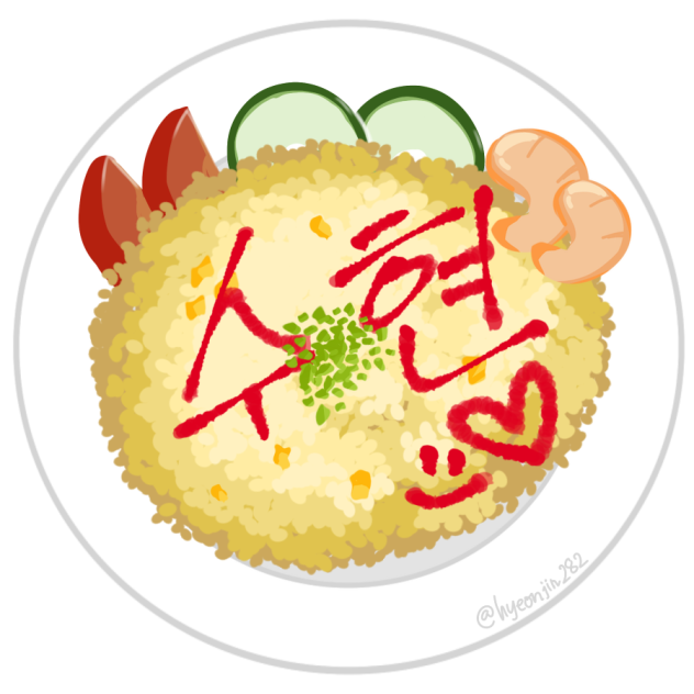 Egg rice - ibisPaint