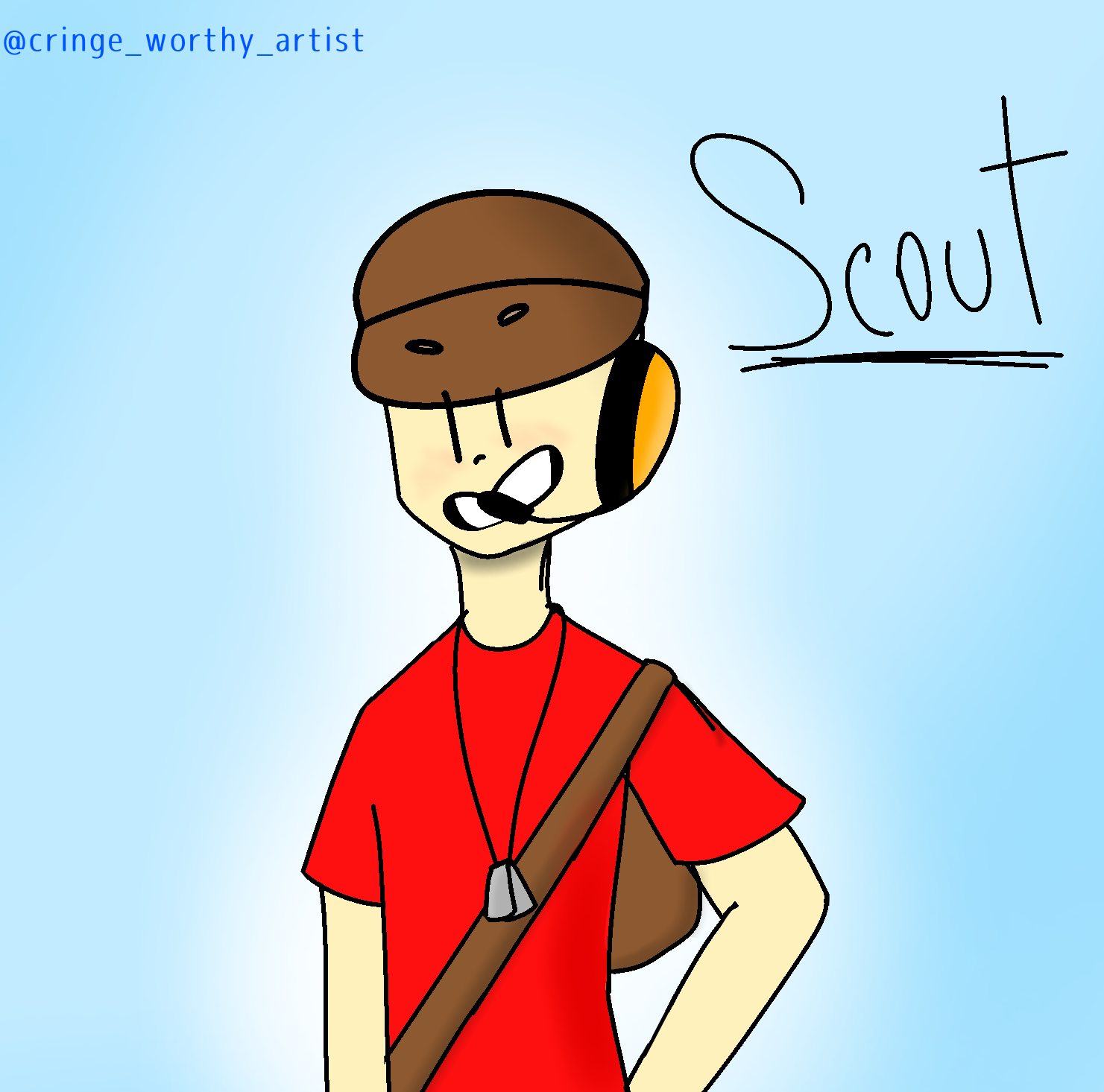 Scout team Fortress twO!!!1!1! - ibisPaint