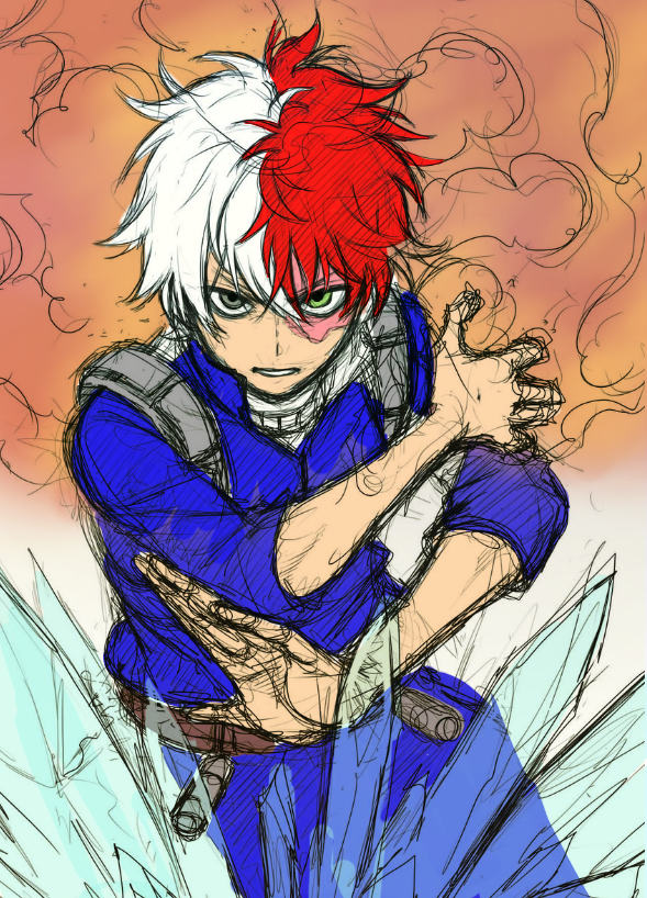 Shoto Todoroki - ibisPaint