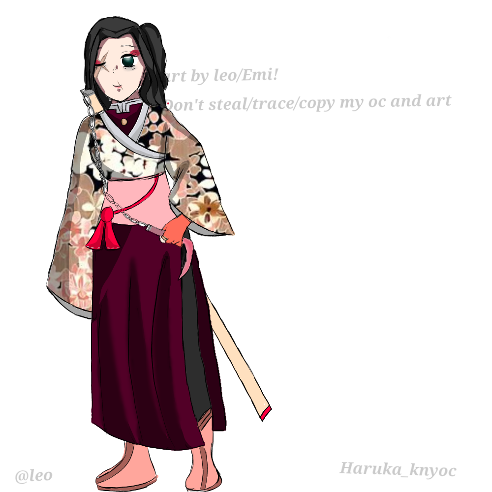 Haruka Keiko kny oc - ibisPaint