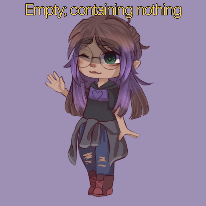 Fanart for Empty; containing nothing - ibisPaint