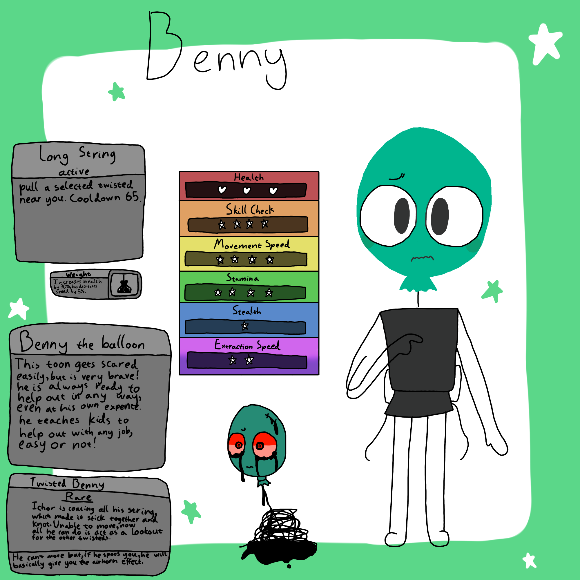 Benny the Balloon - ibisPaint