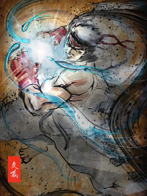 STREET FIGHTER “RYU” - ibisPaint
