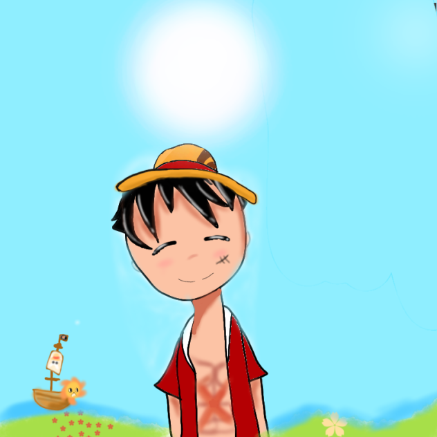 luffy - ibisPaint
