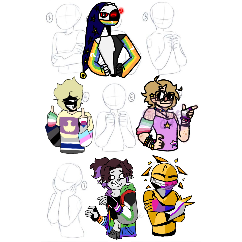 Pride Collab Again🏳️‍🌈 - ibisPaint