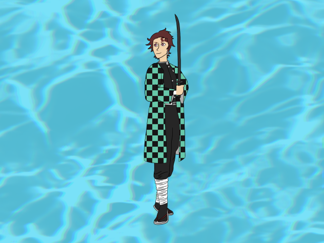 Tanjiro-Water (Demon Slayer) - ibisPaint