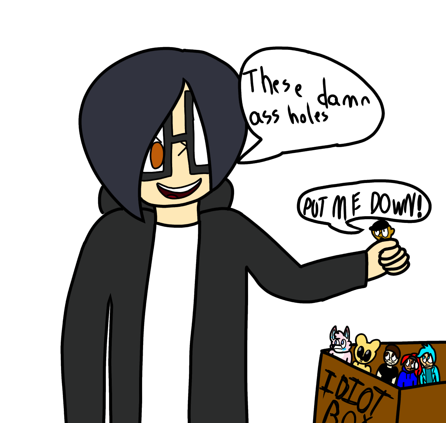 The idiot box - ibisPaint