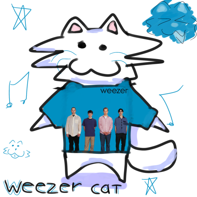 weezer cat - ibisPaint