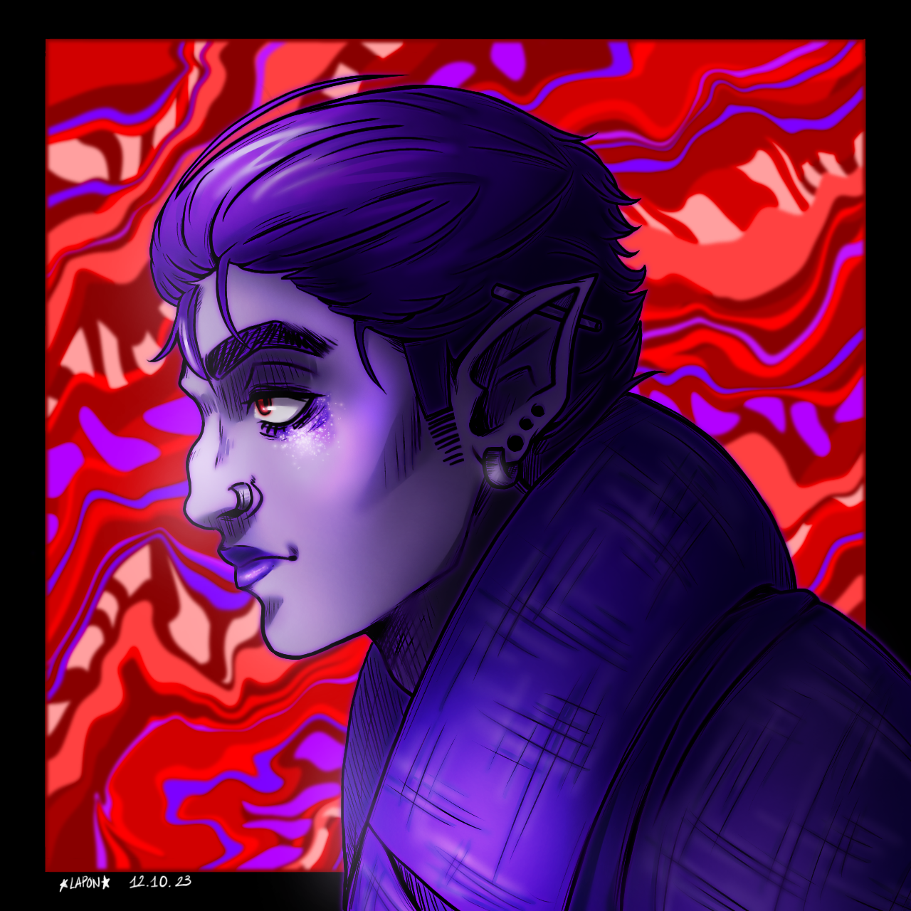 Purple Vampire_2023 - ibisPaint