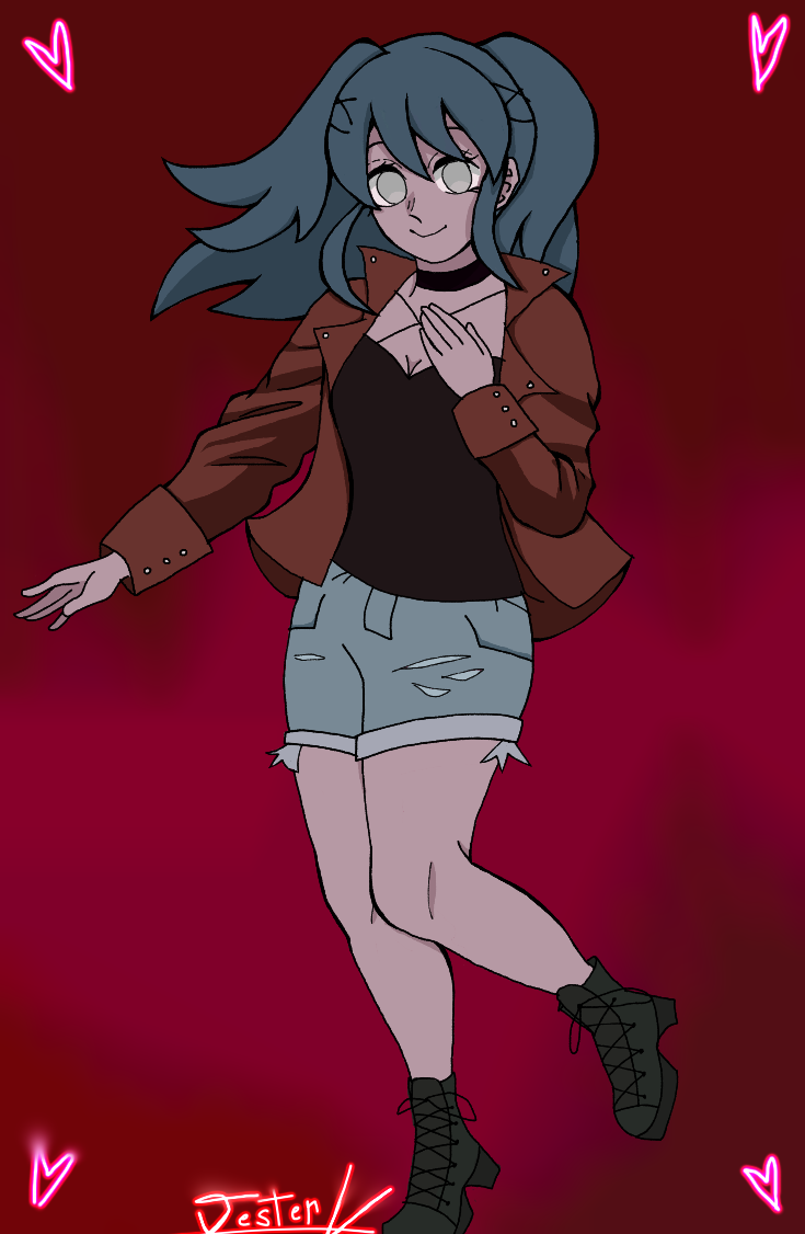 LACEY IN THE DEMON SLAYER ART STYLE!! - ibisPaint