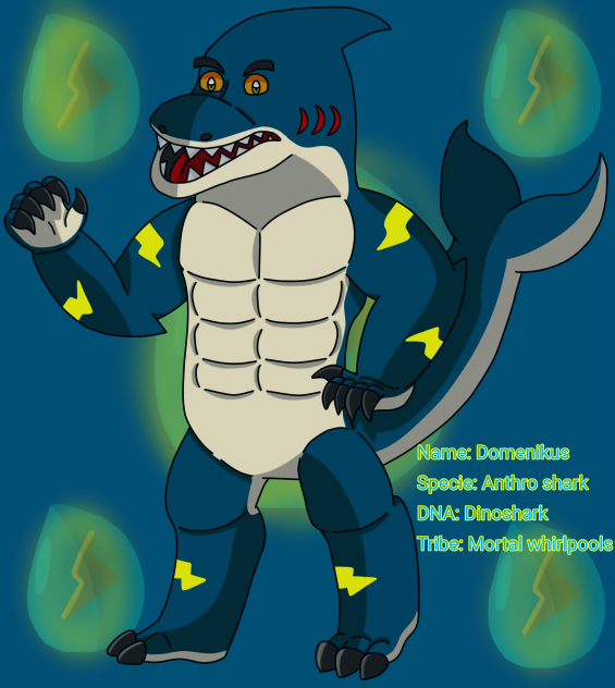 Domenikus Dinoshark - ibisPaint