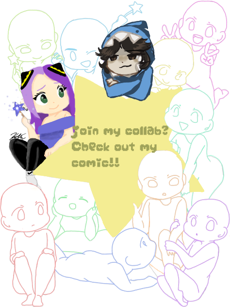 Collab thing XD - ibisPaint