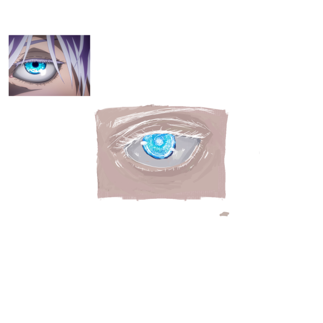 low budget Gojo eye - ibisPaint