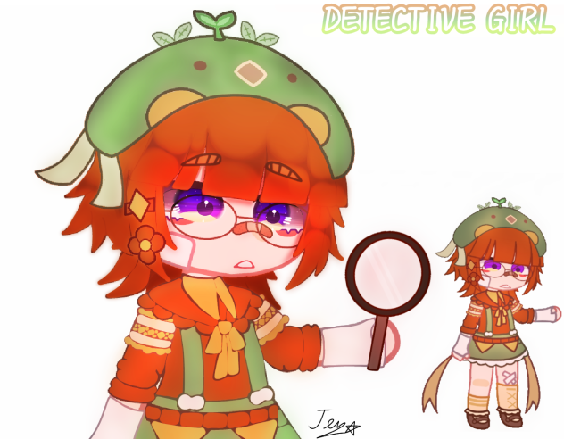 DETECTIVE GIRL - ibisPaint