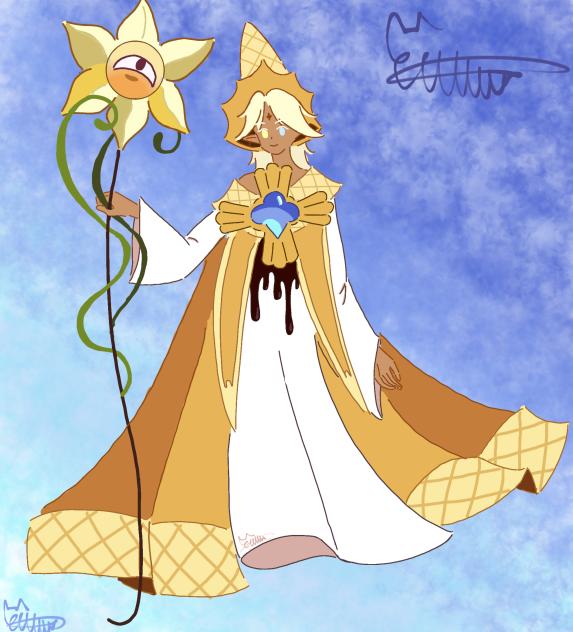 Pure Vanilla Cookie Human Form - ibisPaint