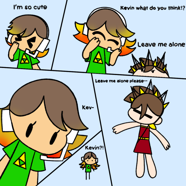 Kevin and solaria swap clothing - ibisPaint