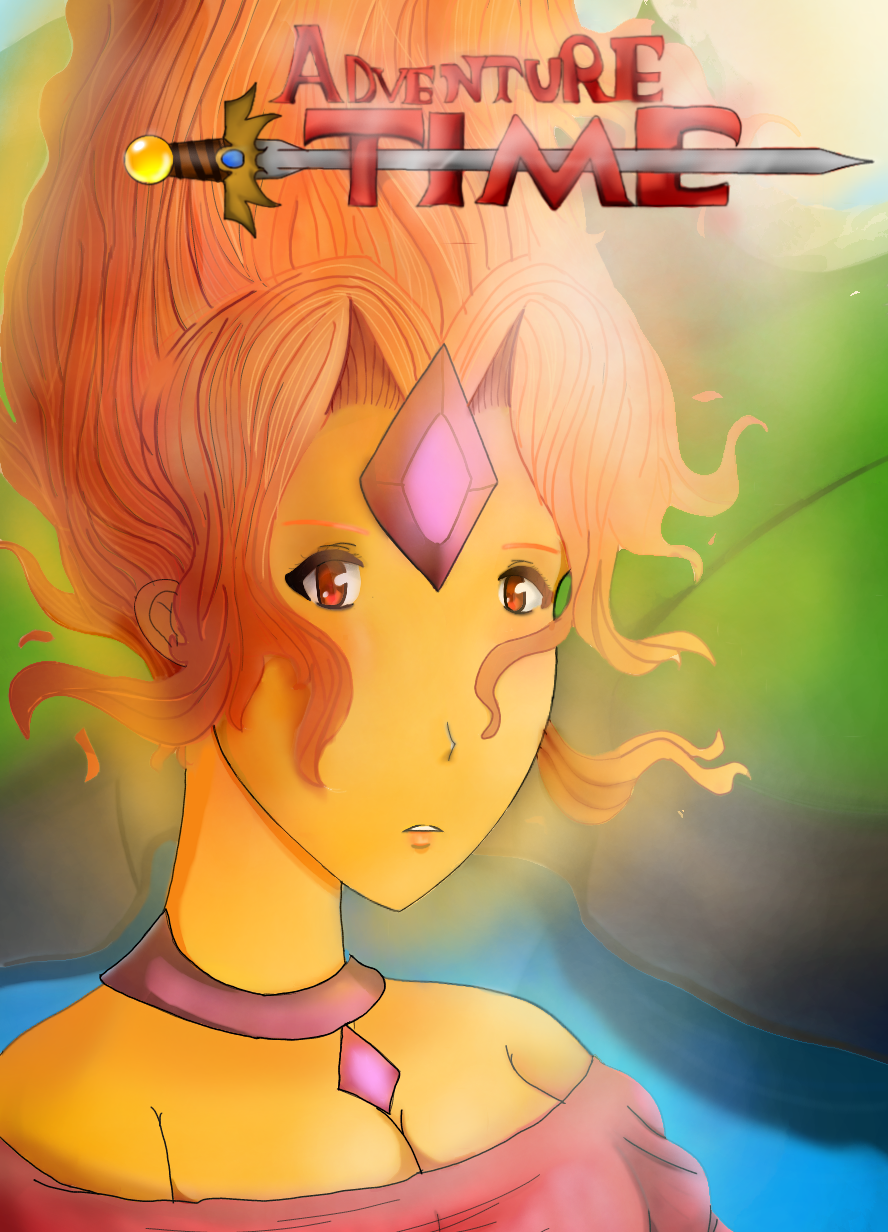 Adventur Time- Flame princess - ibisPaint