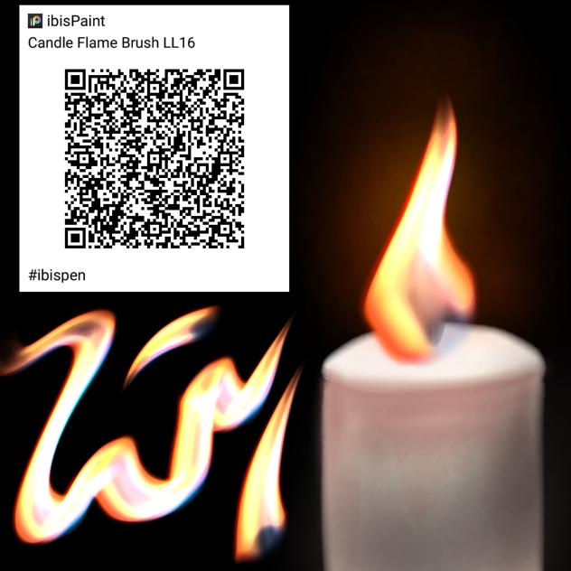 Candle Flame Brush 🕯 - ibisPaint