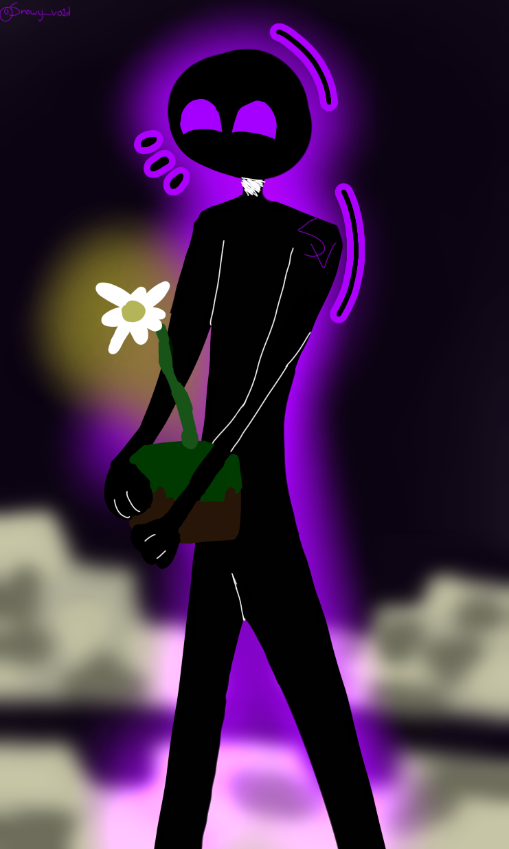 Lil Enderman 🥳 - ibisPaint