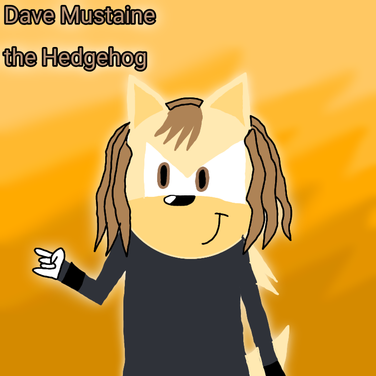 Dave Mustaine the Hedgehog - ibisPaint