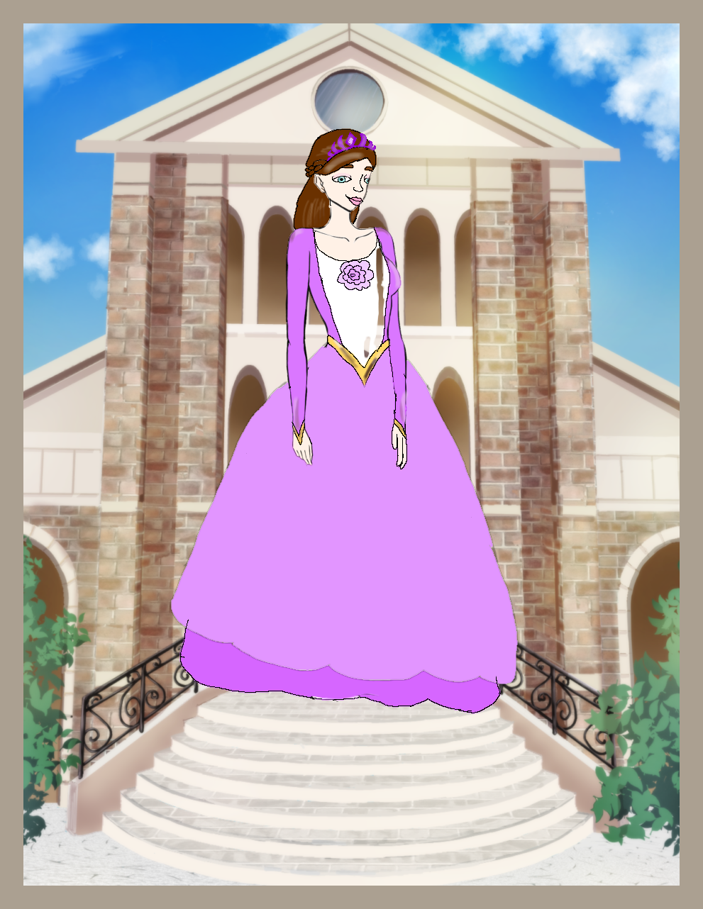 La princesse sara de faraday - ibisPaint