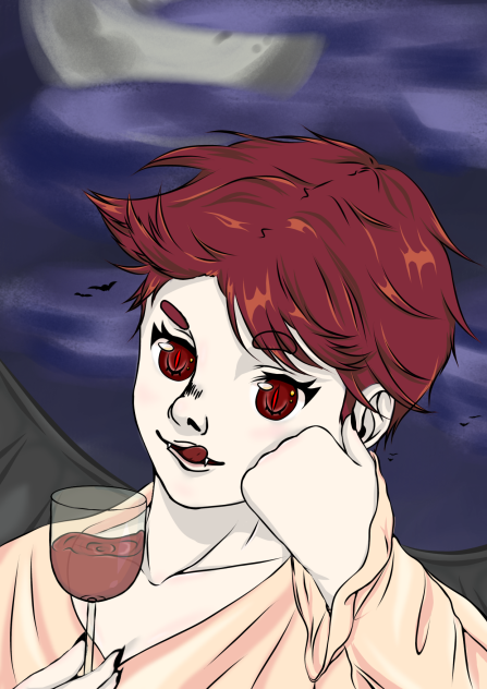Vampire challenge - ibisPaint