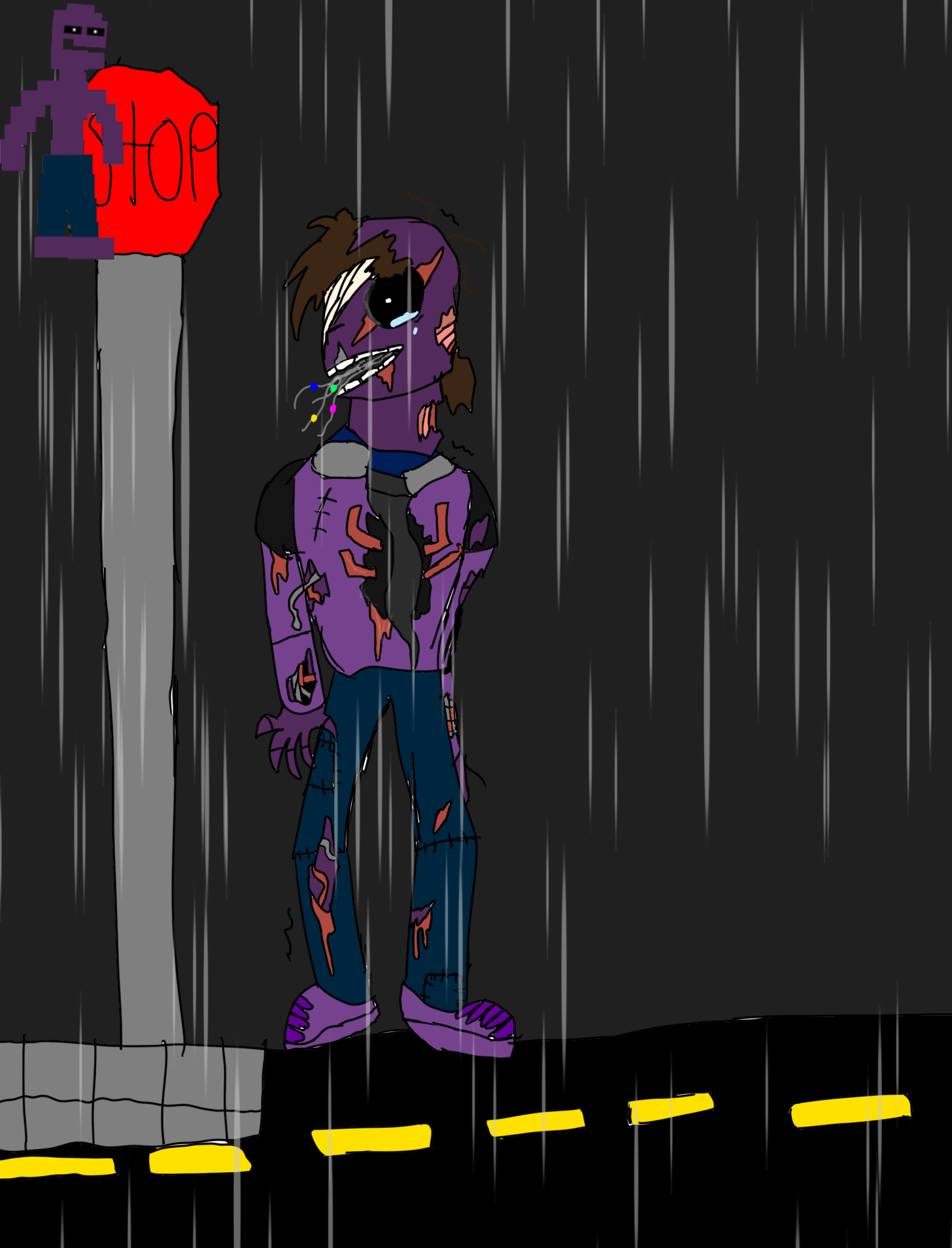 Micheal Afton redesign - ibisPaint