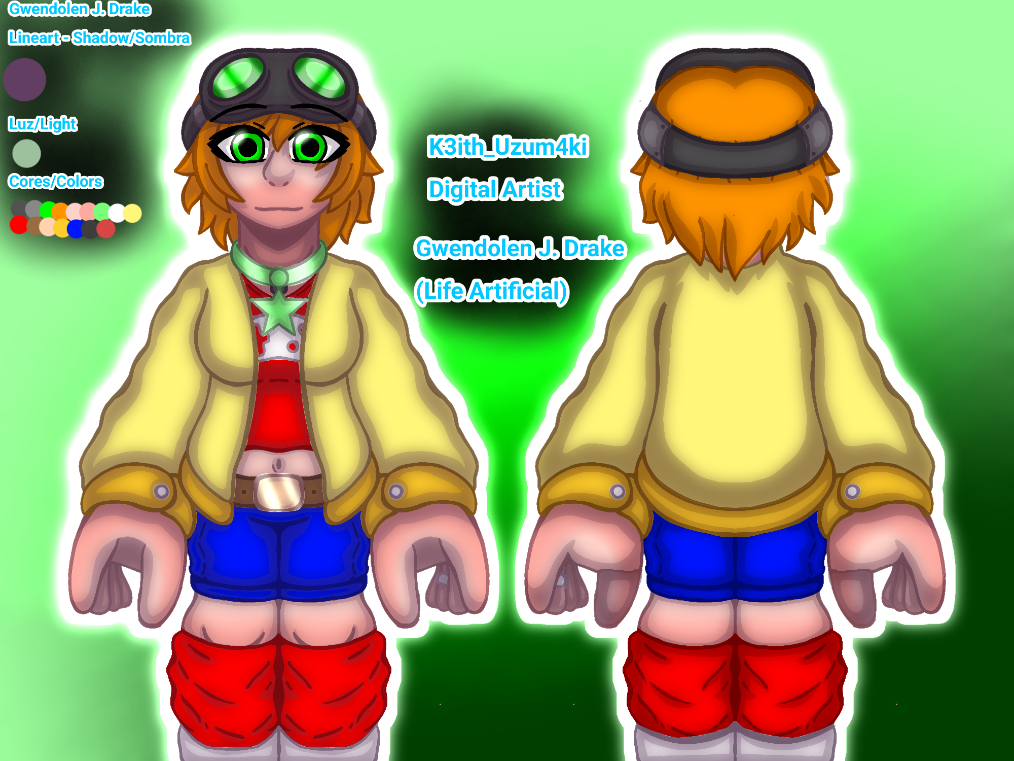 Gwendolen J. Drake - Life Artificial - ibisPaint