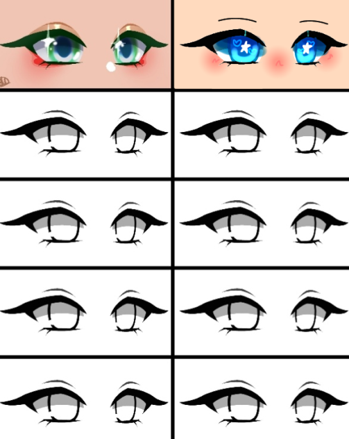 Edit eyes collab - ibisPaint