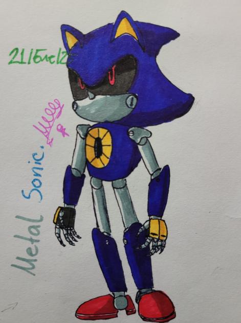 Metal Sonic - ibisPaint