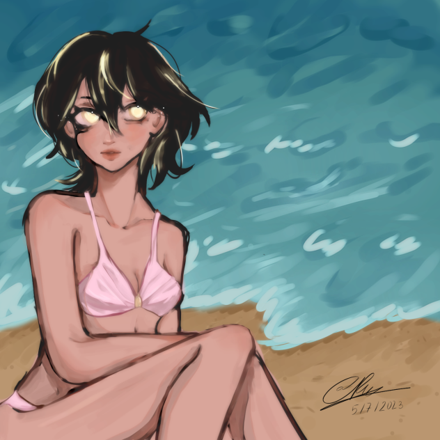 Summer(oc) - ibisPaint