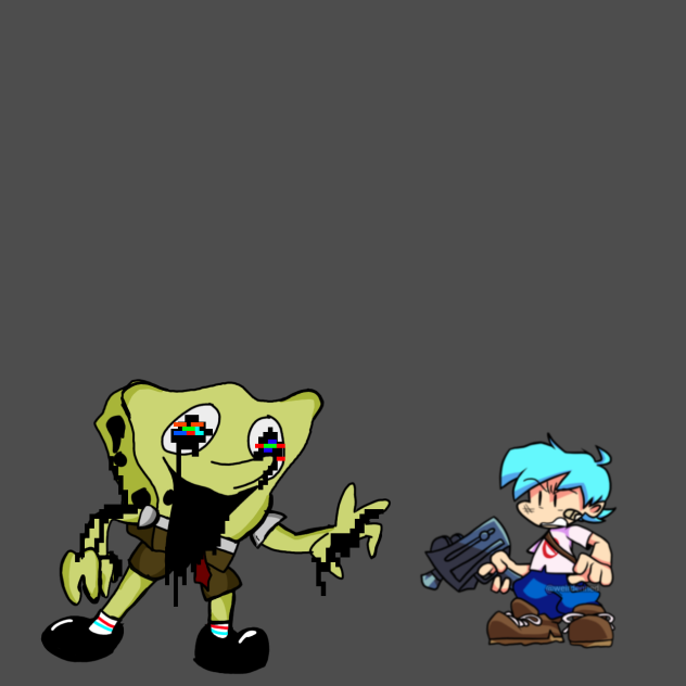 Pibby SpongeBob(My own concept) - ibisPaint