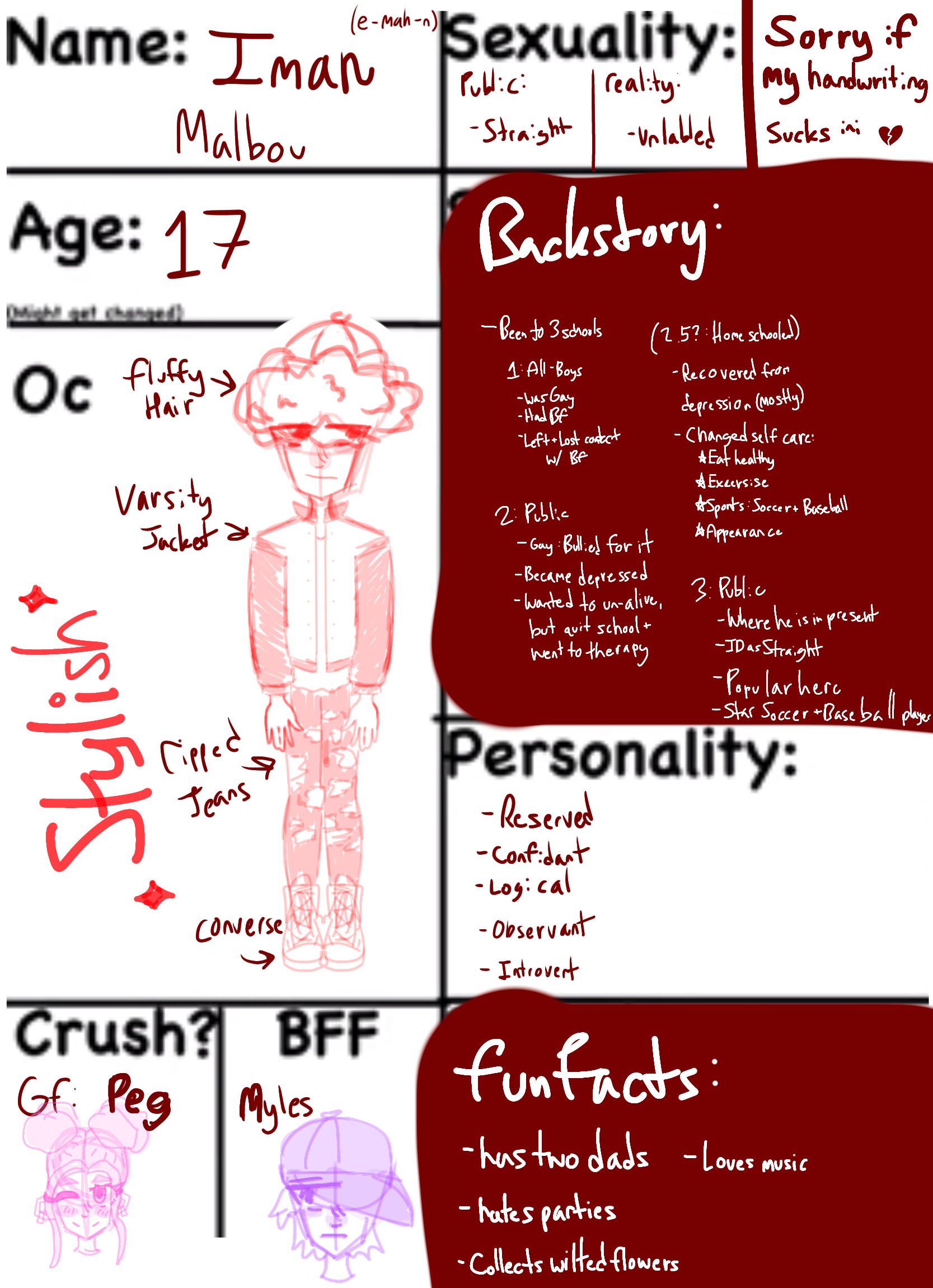 Just Down The Hall - Iman - ibisPaint