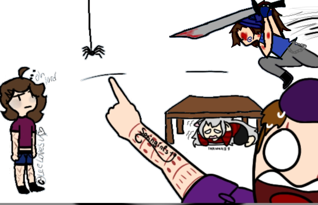 spider collab - ibisPaint