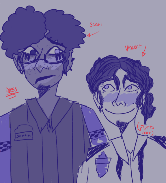 VINCENT N SCOTT (FNAF) - ibisPaint