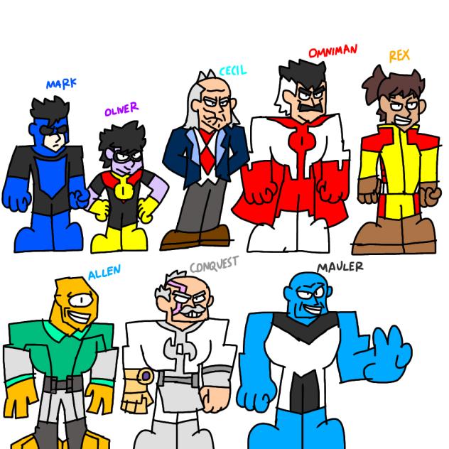 Invincible Characters - ibisPaint