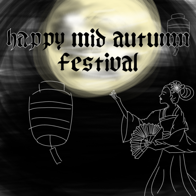 happy mid autumn festival - ibisPaint