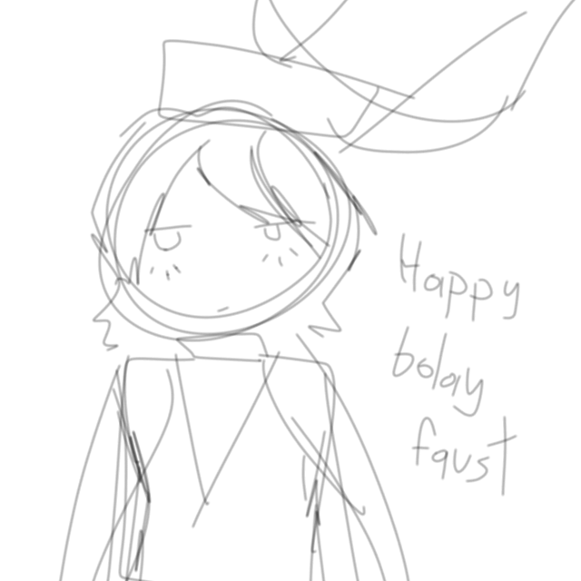 happy birthday to faust!!! - ibisPaint