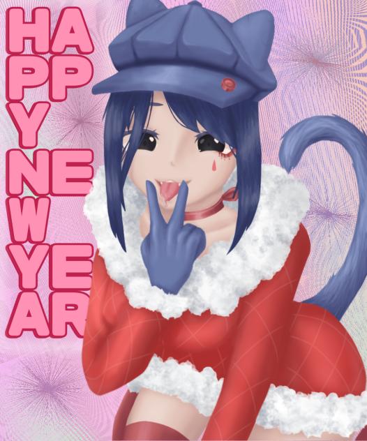 new year Cappie - ibisPaint