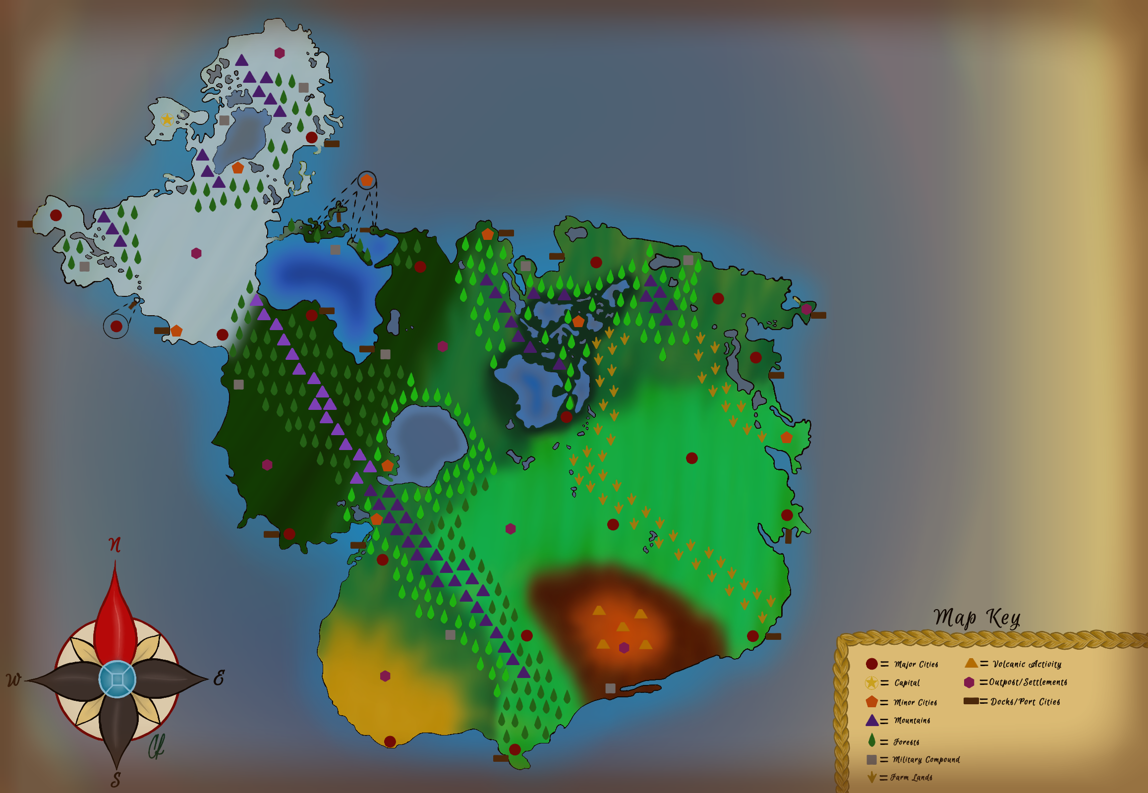 World Map - ibisPaint