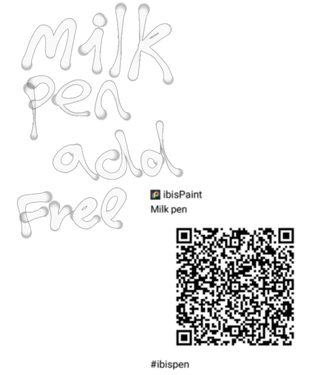 Milk pen add free - ibisPaint