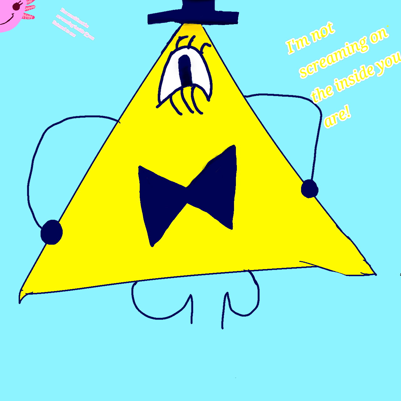 Bill is screaming inside - ibisPaint
