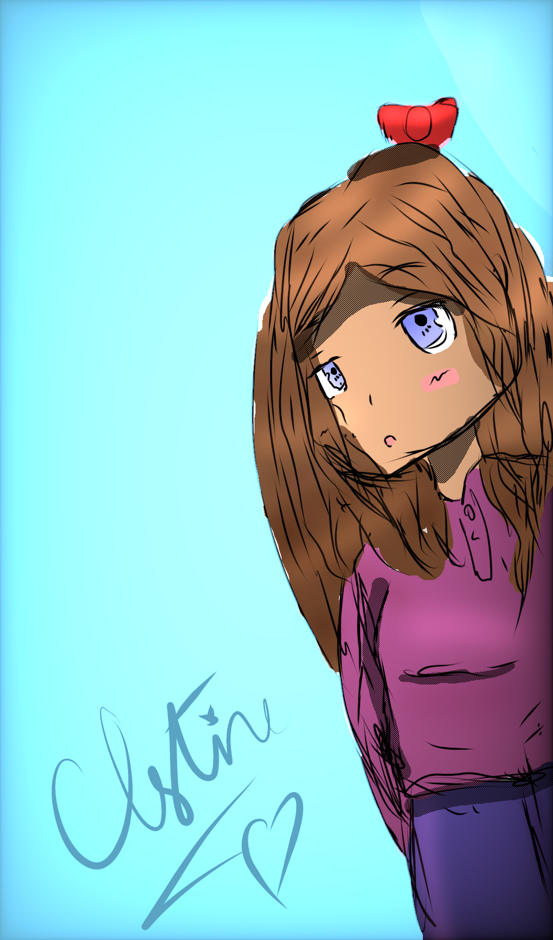 how to draw anime#9 with huion - ibisPaint