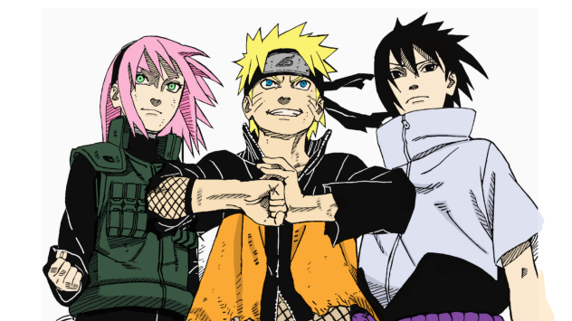 Naruto Shippuden, Team 7 - ibisPaint