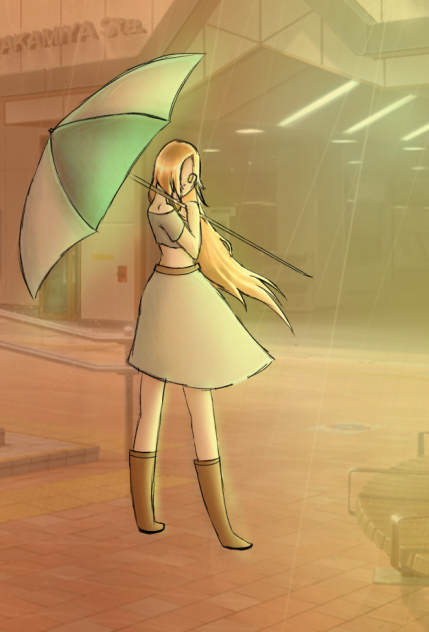 Rainy Evening - ibisPaint