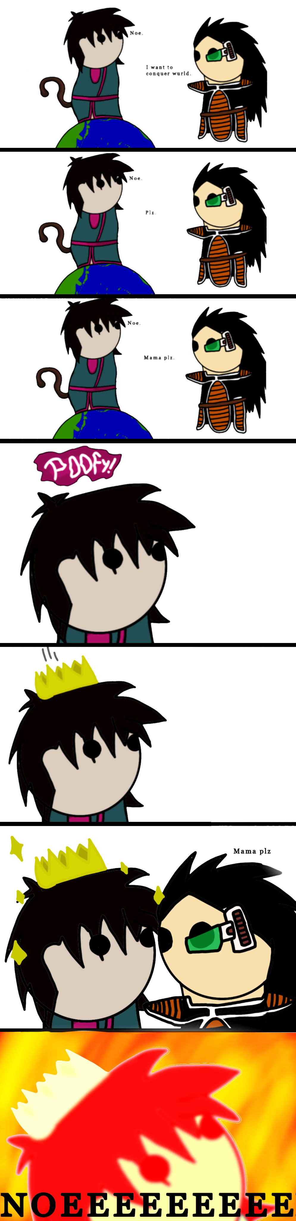 What if Gine went to Earth Comic! - ibisPaint