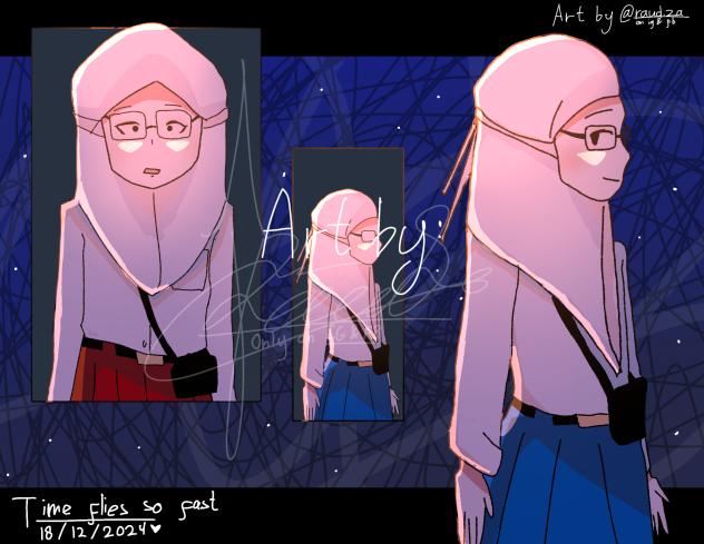 Time flies so fast - ibisPaint