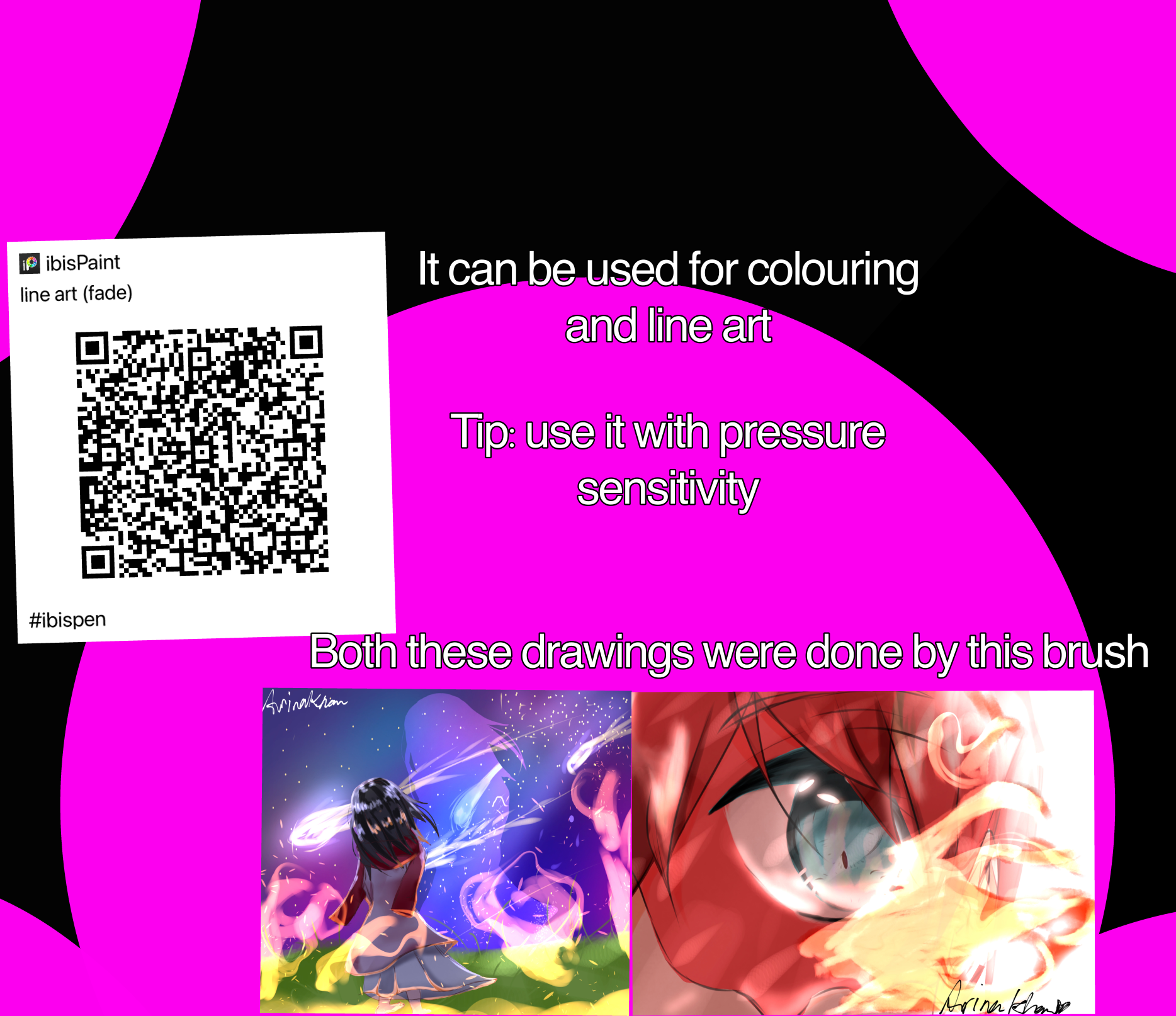 Brush QR CODE - ibisPaint