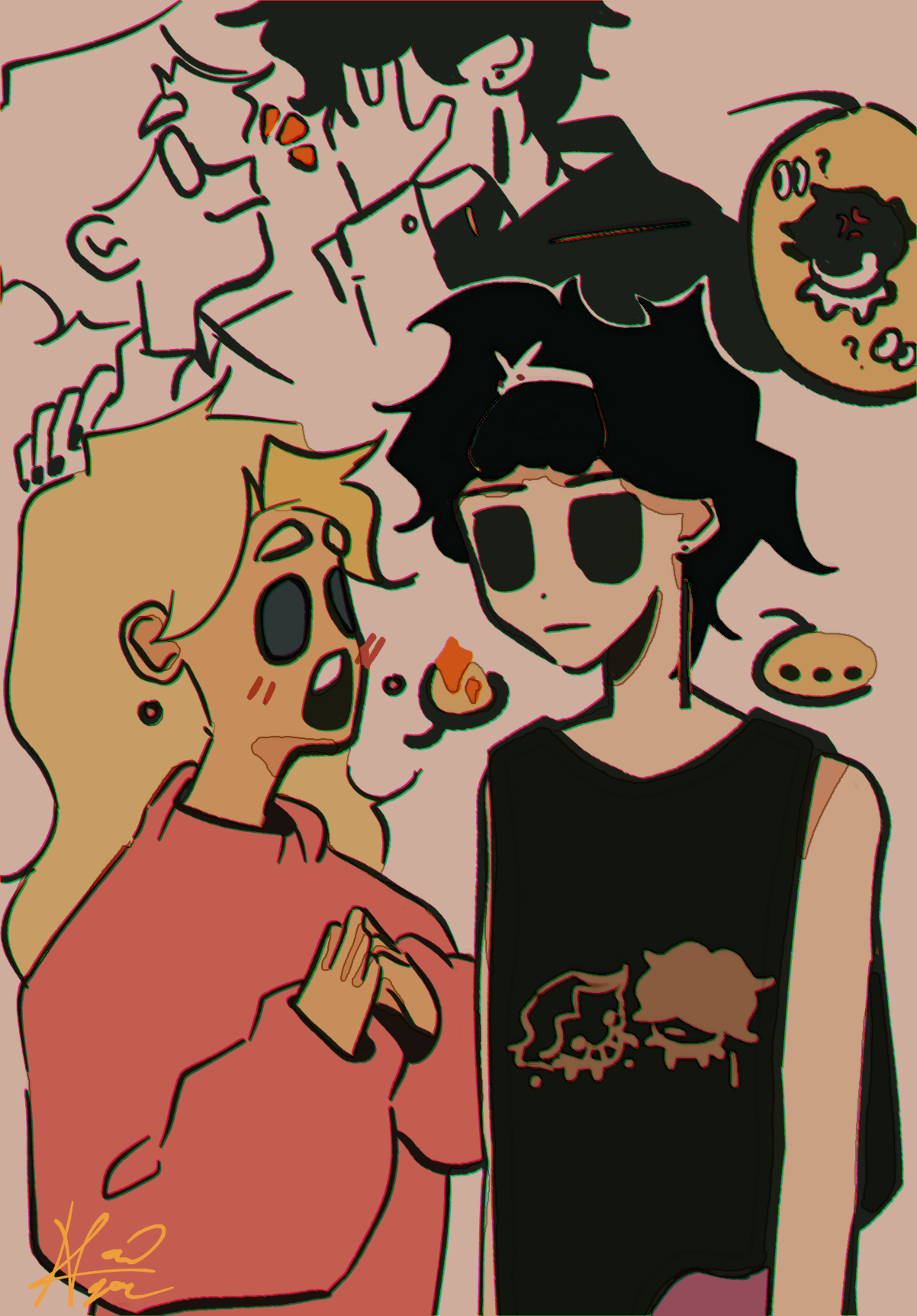 Old art of my ocs - ibisPaint